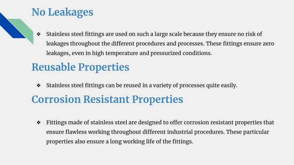 PPT - Stainless Steel Tube and Fittings - Sealexcel PowerPoint ...