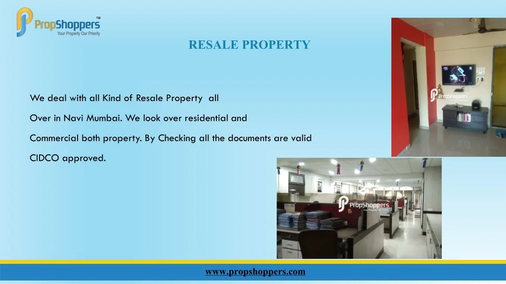 PPT - REAL ESTATE IN NAVI MUMBAI -PROPSHOPPERS PowerPoint Presentation ...