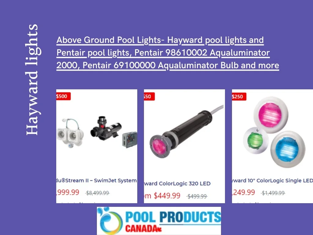 PPT - Above Ground Pool Lights Ontario, Canada PowerPoint Presentation ...
