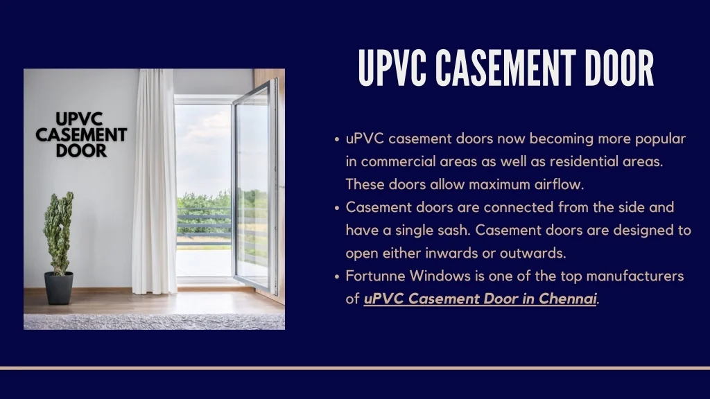 PPT - Types of uPVC Doors and Their Benefits PowerPoint Presentation ...