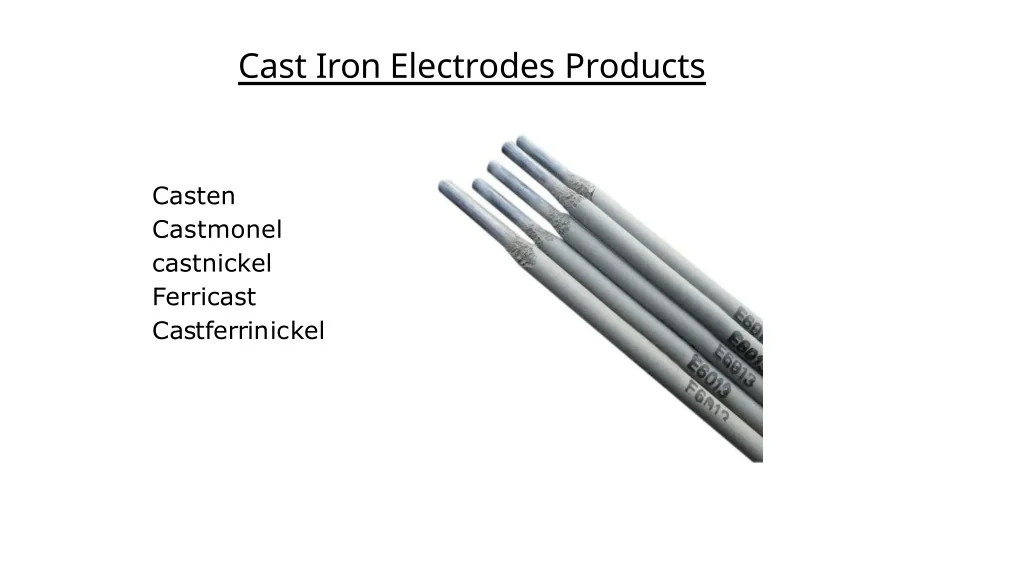 PPT - What is a Welding Electrodes? | Types of Welding Electrodes ...