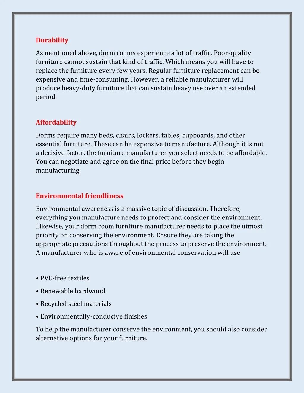 PPT - Choosing The Right Dorm Room Manufacturer in the USA PowerPoint ...