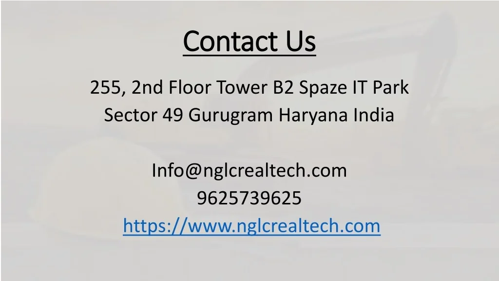 PPT - The Best Commercial Construction Contractor in Gurgaon PowerPoint ...
