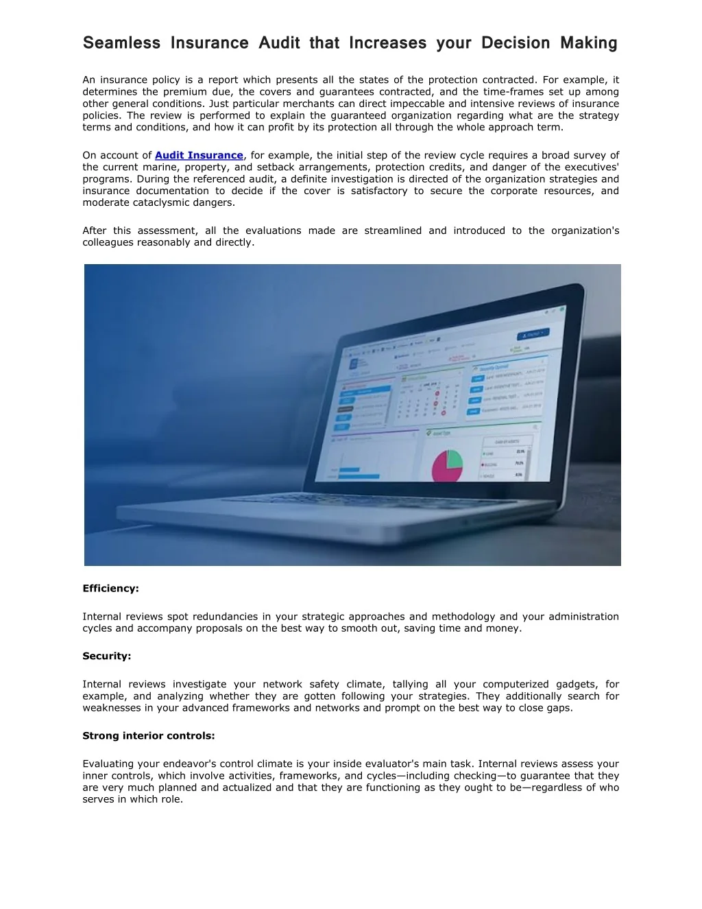 PPT - Seamless Insurance Audit that Increases your Decision Making ...