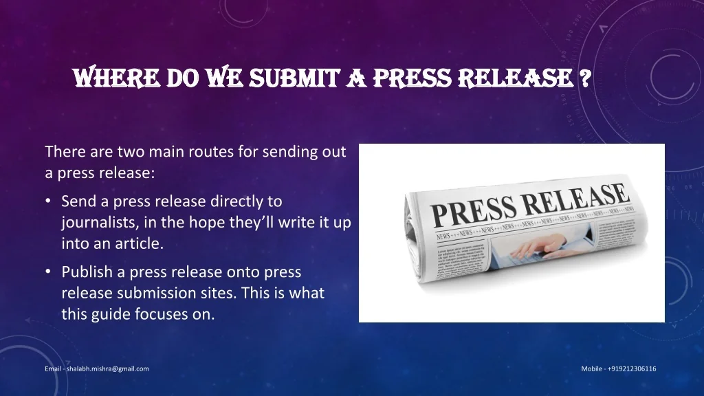 PPT - paid press release service - 1 646 204 342 PowerPoint ...