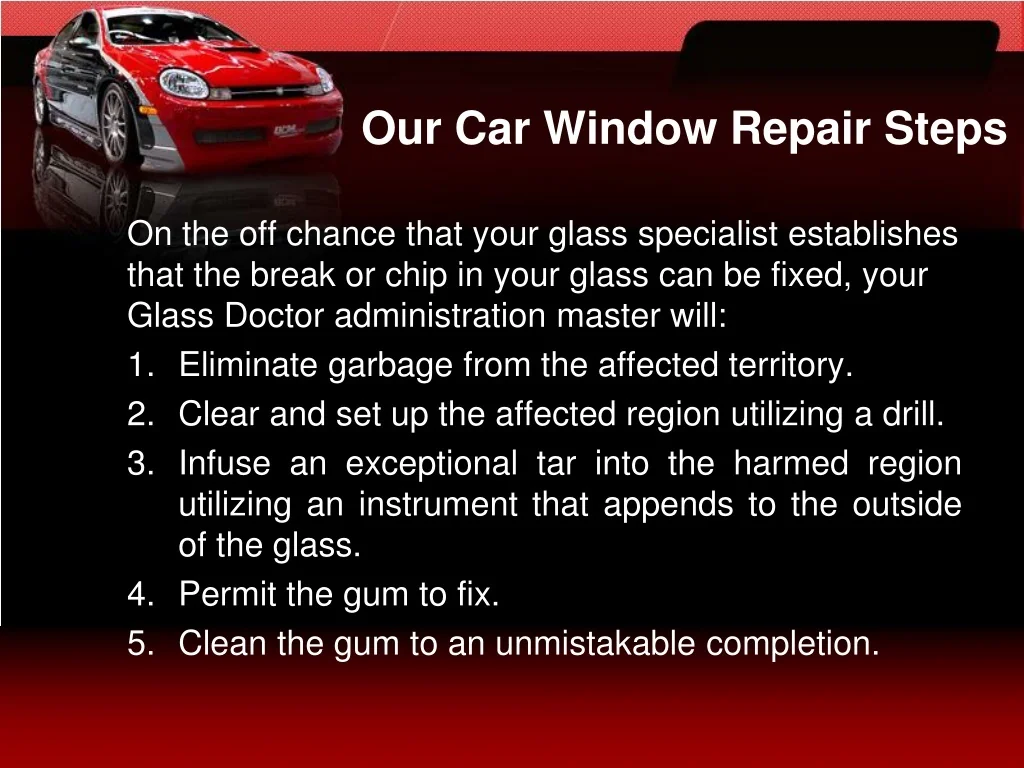 PPT - Car windscreen replacement PowerPoint Presentation, free download ...
