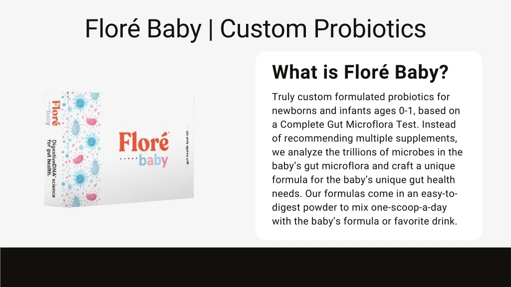 PPT - Floré Baby: The Best Custom Probiotics for Newborns PowerPoint ...