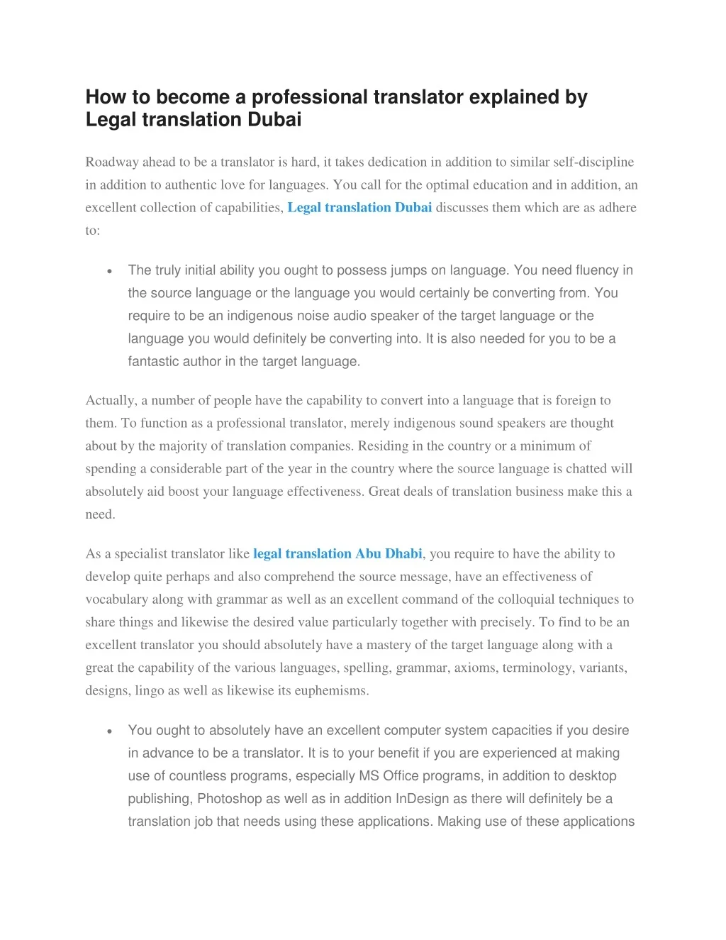 PPT - How to become a professional translator explained by Legal ...