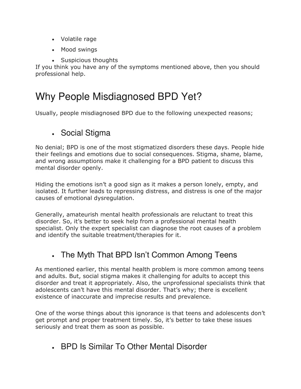 PPT - Here’s Why Borderline Personality Disorder Is Misdiagnosed Yet ...