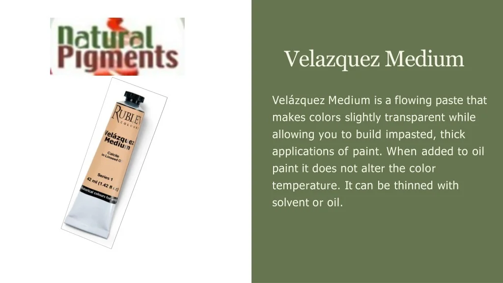 PPT - Rublev Colours Oil Painting Mediums | Fast Drying Oil Medium ...