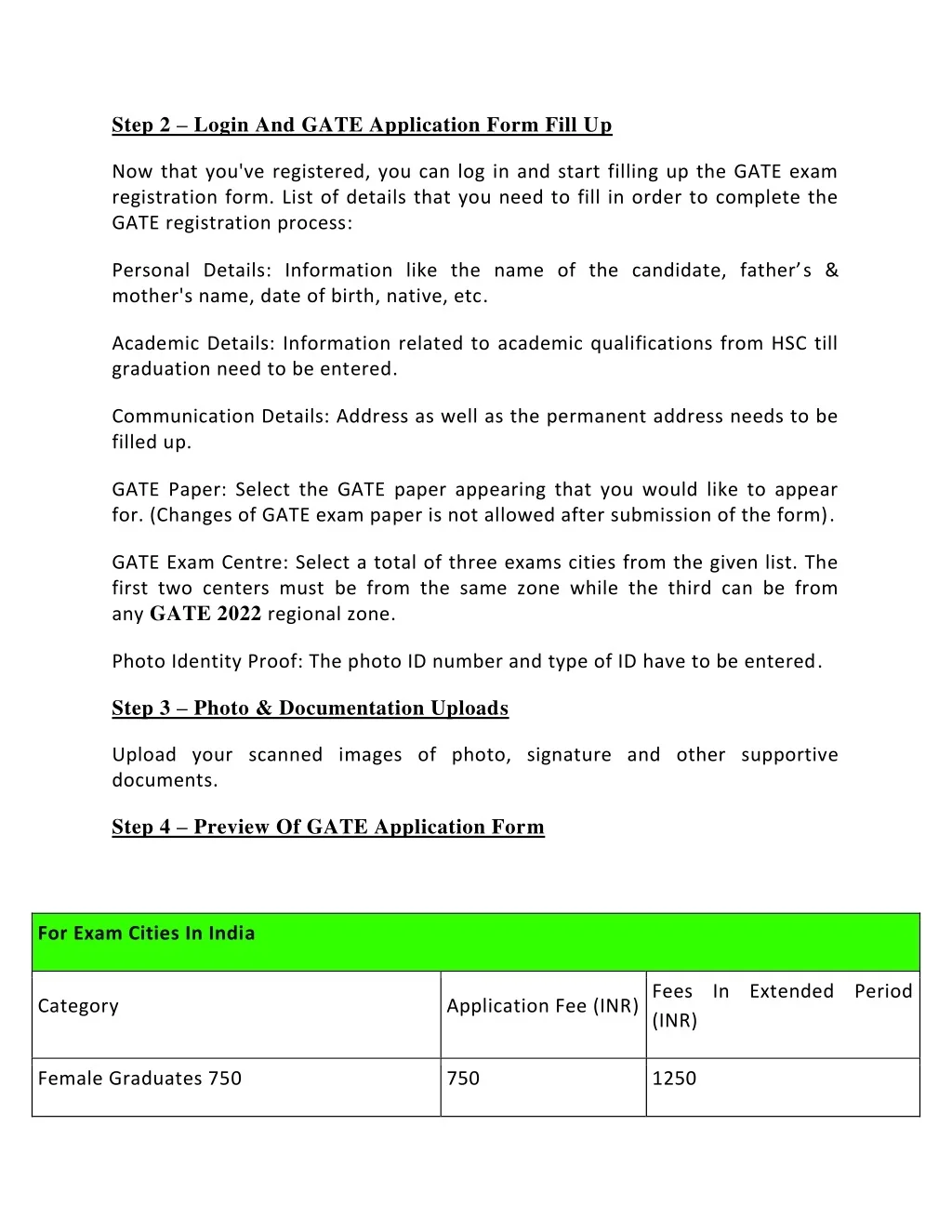 PPT - GATE Registration 2022 | How To Apply Online For GATE PowerPoint ...