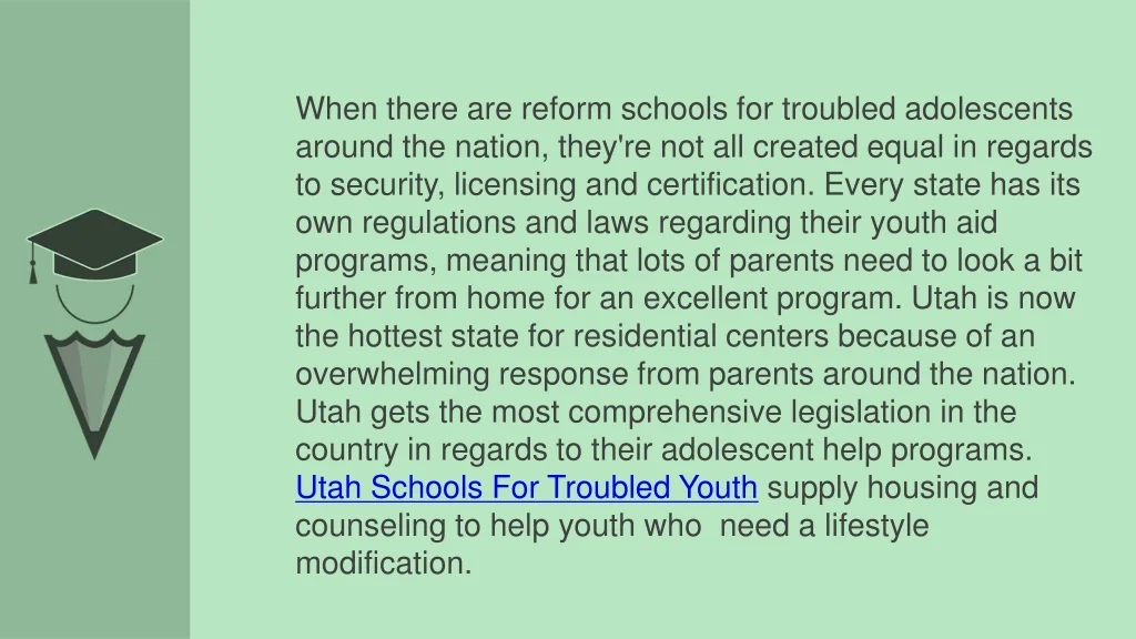 PPT - Thinking About Sending Your Child to a Youth School PowerPoint ...
