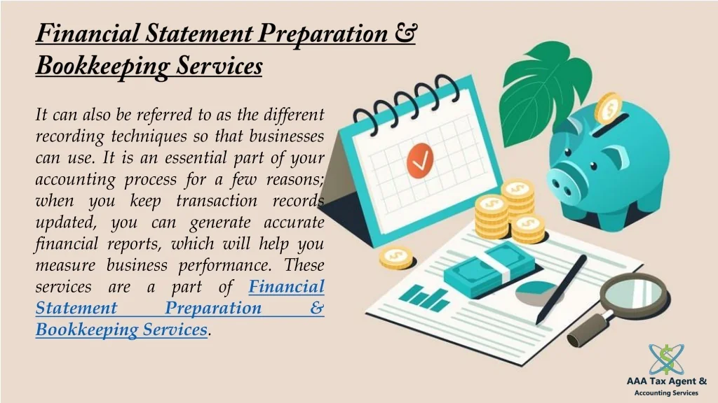 PPT - Financial Statement Preparation & Bookkeeping Services PowerPoint ...