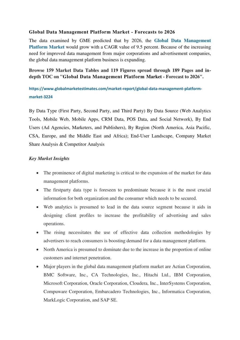 PPT - COVID-19 Impact on Global Data Management Platform Market ...