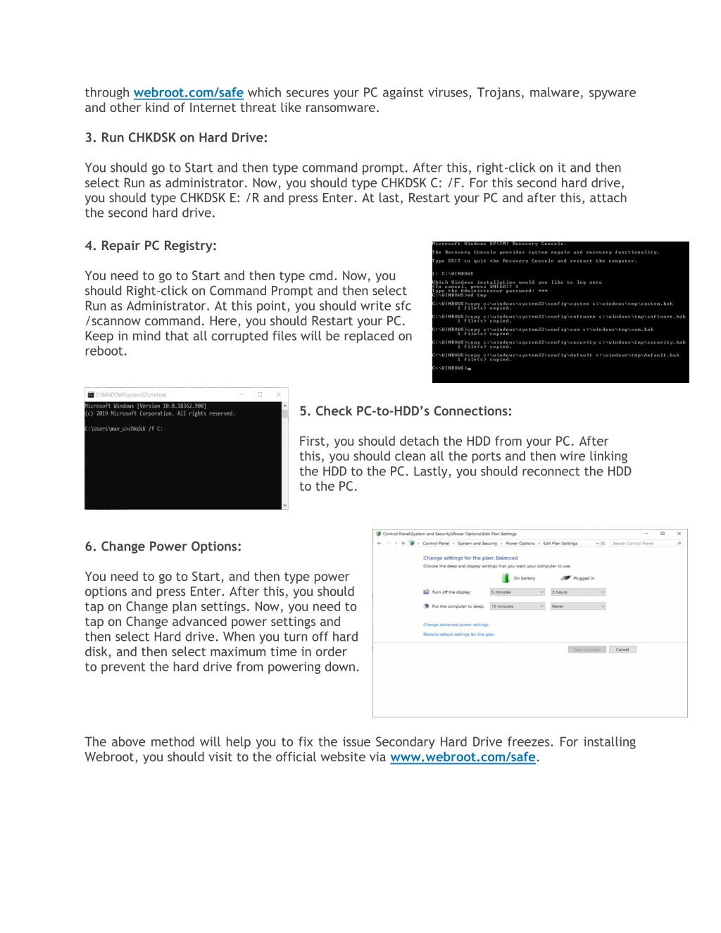 PPT - How Webroot helps to Fix If Secondary Hard Drive Freezes ... PPT - How Webroot helps to Fix If Secondary Hard Drive Freezes ...