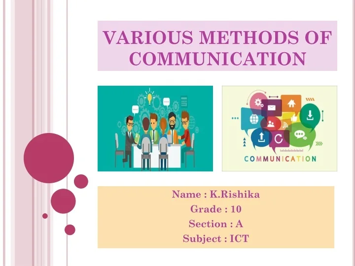 PPT - Types of Communication PowerPoint Presentation, free download ...