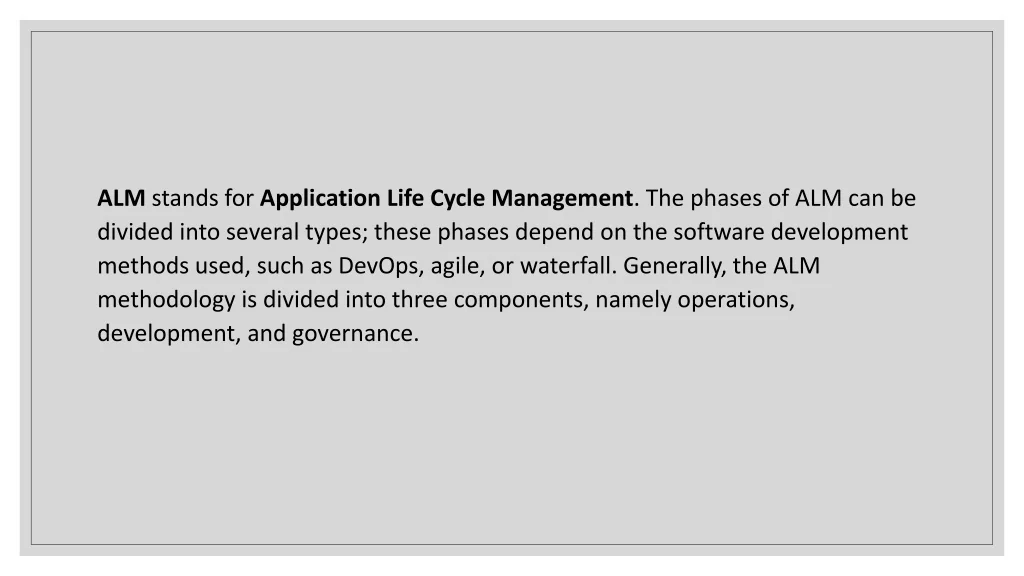 PPT - What Are the Benefits of ALM Software PowerPoint Presentation ...
