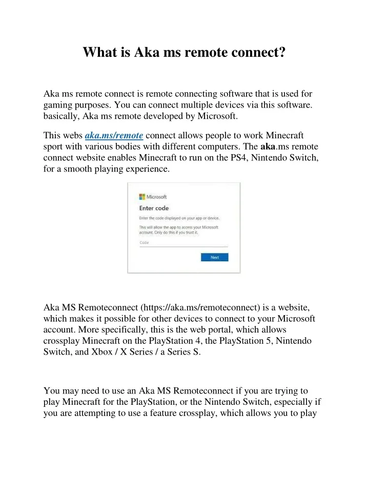 PPT - aka ms remote connect PowerPoint Presentation, free download - ID ...