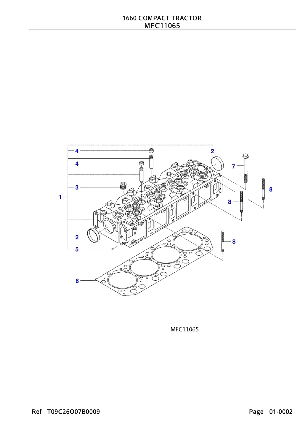 PPT - Massey Ferguson 1660 COMPACT TRACTOR Parts Catalogue Manual ...