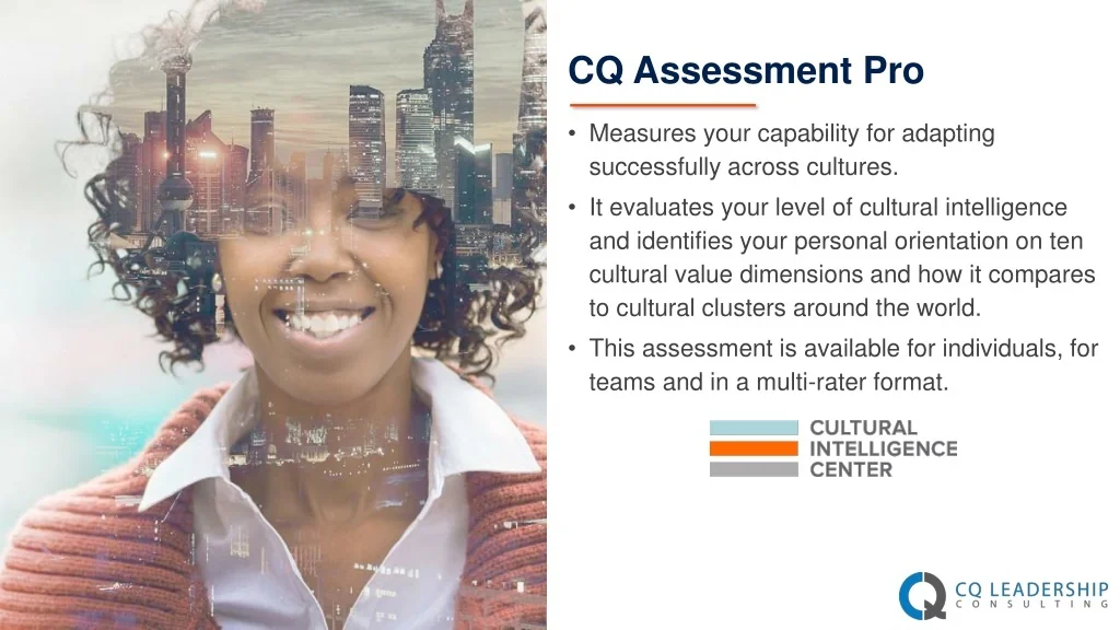 PPT - Certified Leadership, Personality and Cultural Assessment ...