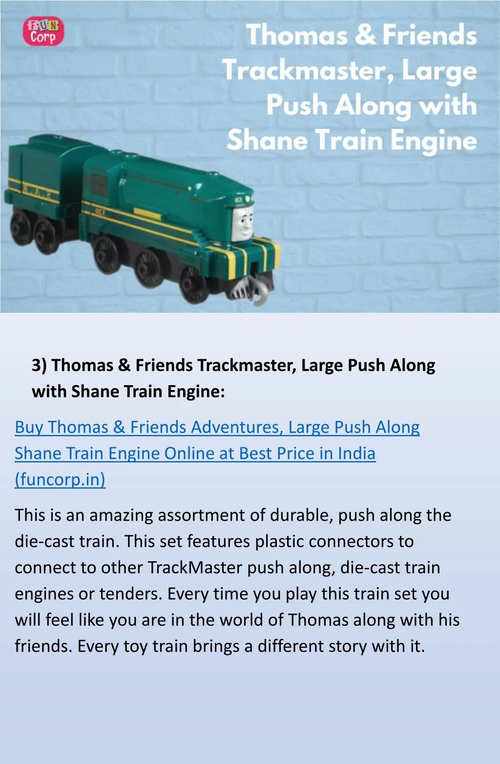 PPT - 5 Interesting Thomas and Friends trains set for the little ones ...