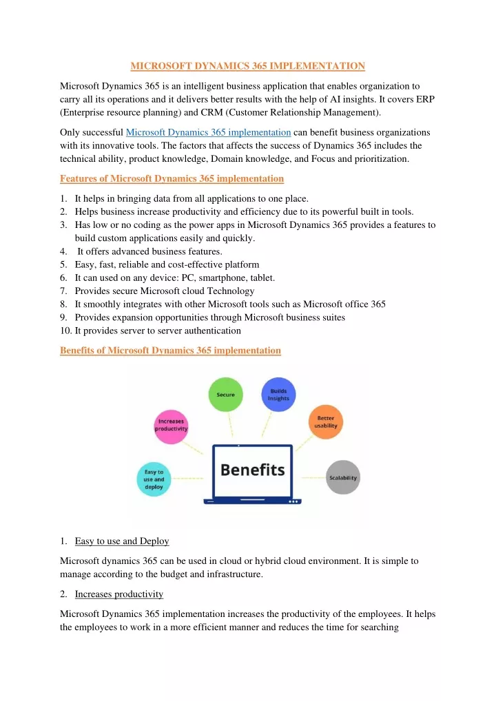 PPT - Microsoft Dynamics 365 implementation PowerPoint Presentation ... PPT - Microsoft Dynamics 365 implementation PowerPoint Presentation ...