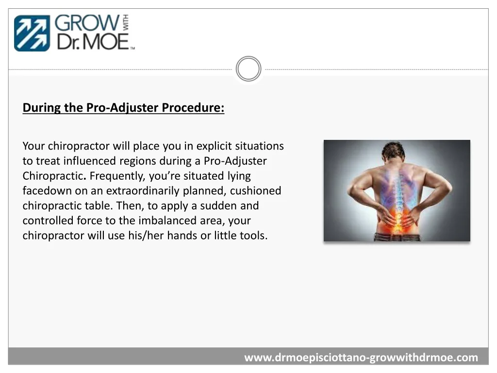 PPT - Pro Adjuster Chiropractic: Definition, Effects, Treatment ...