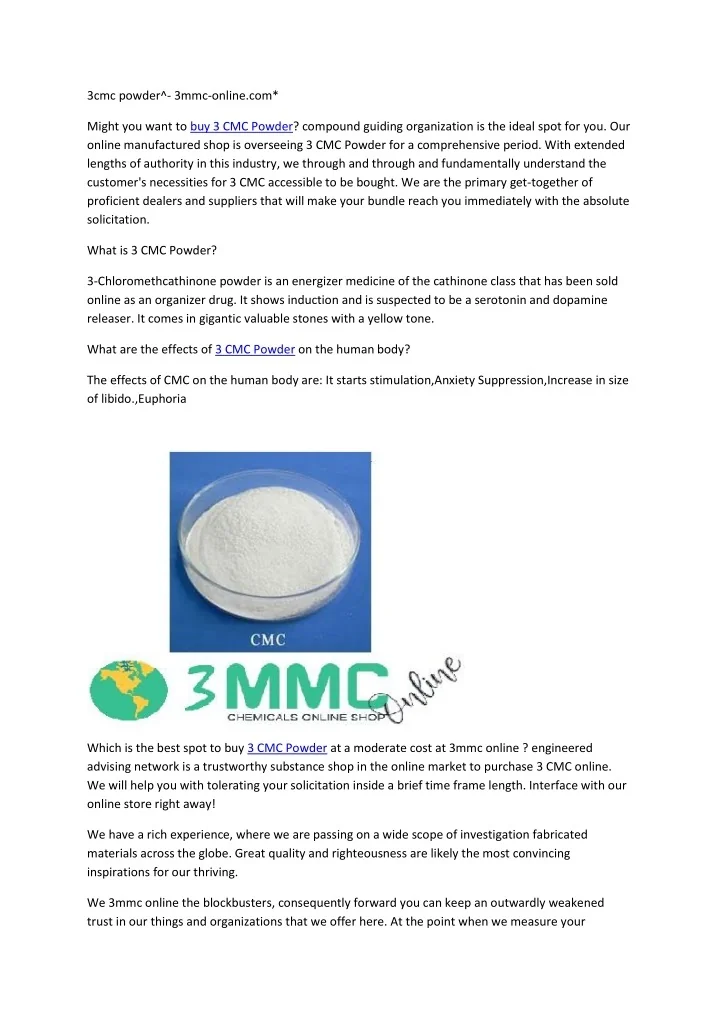 PPT - 3cmc powder^- 3mmc-online.com* PowerPoint Presentation, free ...