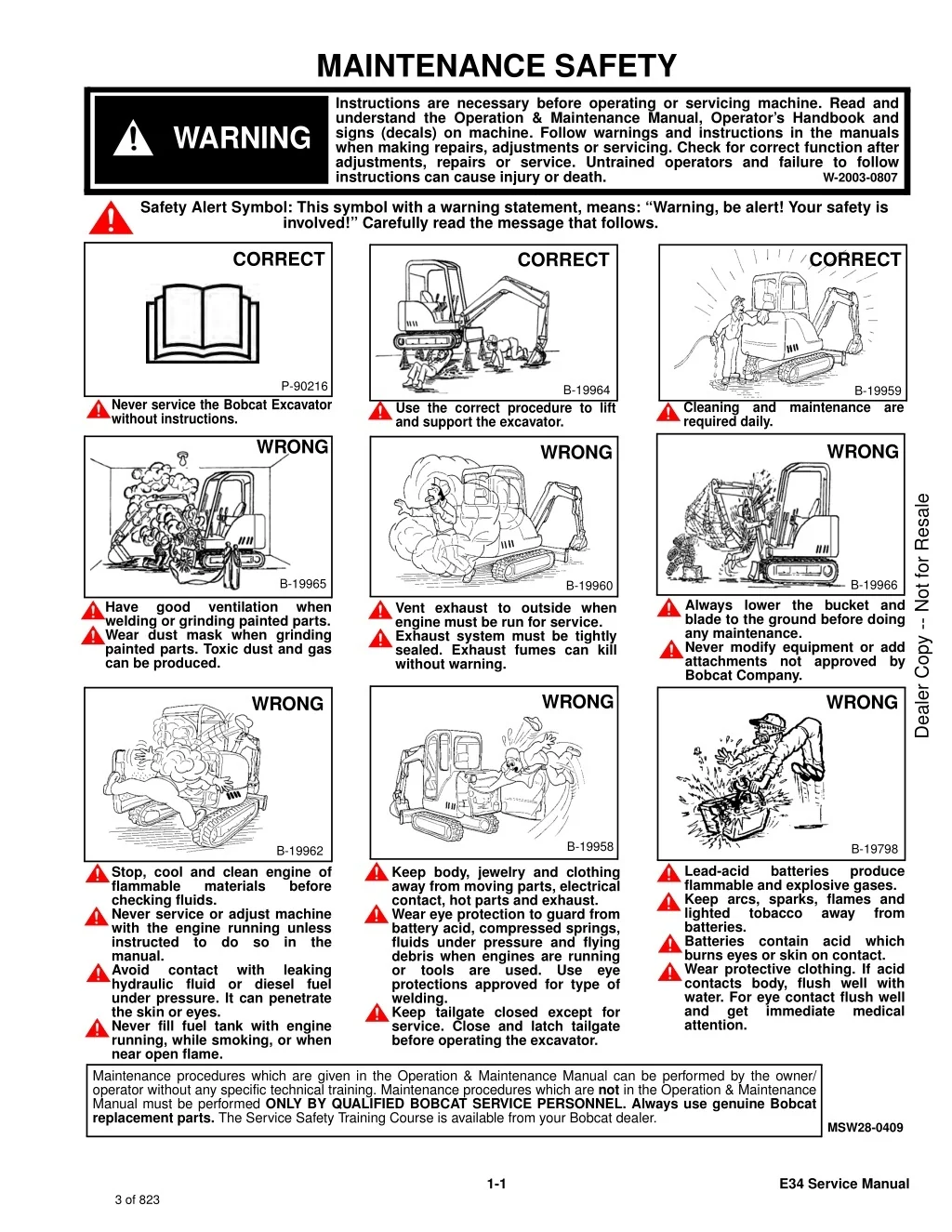 PPT - Bobcat E34 Compact Excavator Service Repair Manual (SN B3Y311001 ...