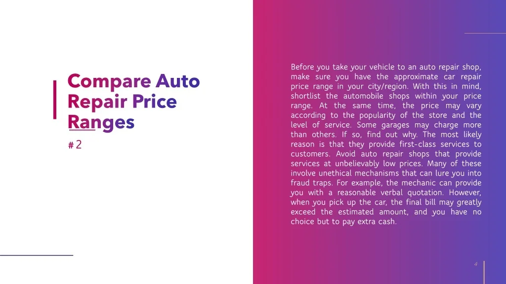PPT - TIPS FOR CHOOSING BEST AUTO REPAIR SHOP PowerPoint Presentation ...