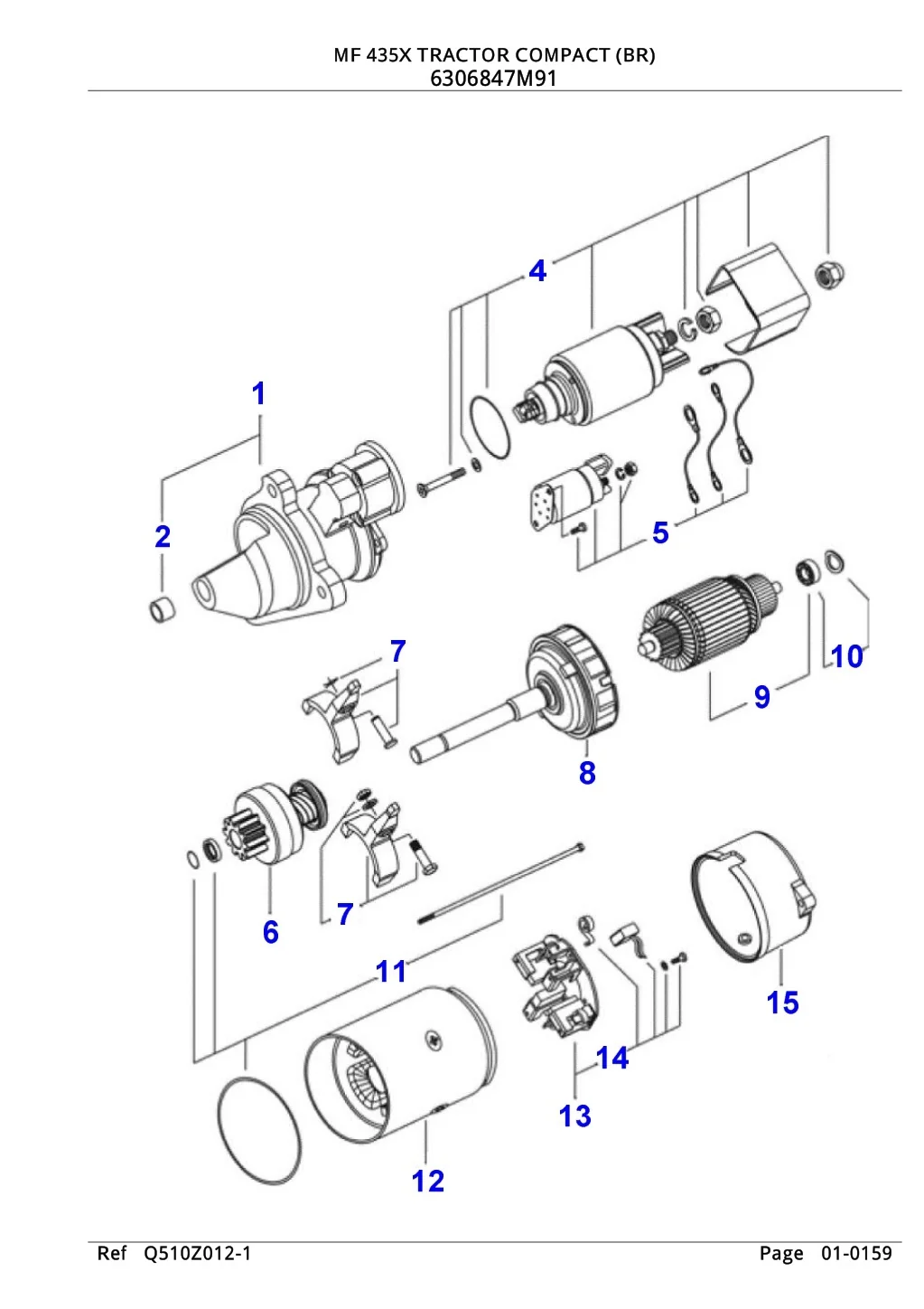 PPT - Massey Ferguson MF 435X COMPACT TRACTOR (BR) Parts Catalogue ...