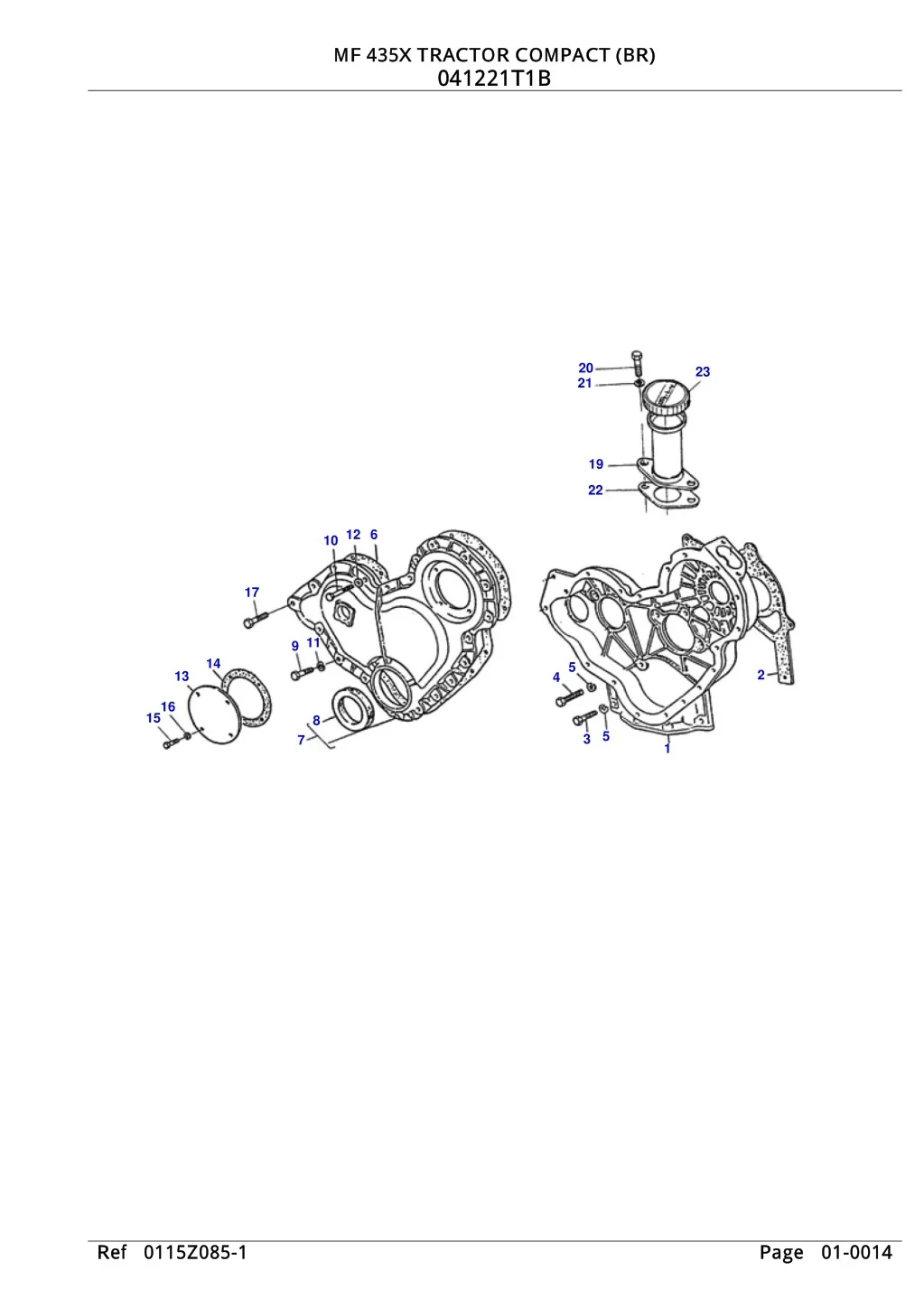 PPT - Massey Ferguson MF 435X COMPACT TRACTOR (BR) Parts Catalogue ...