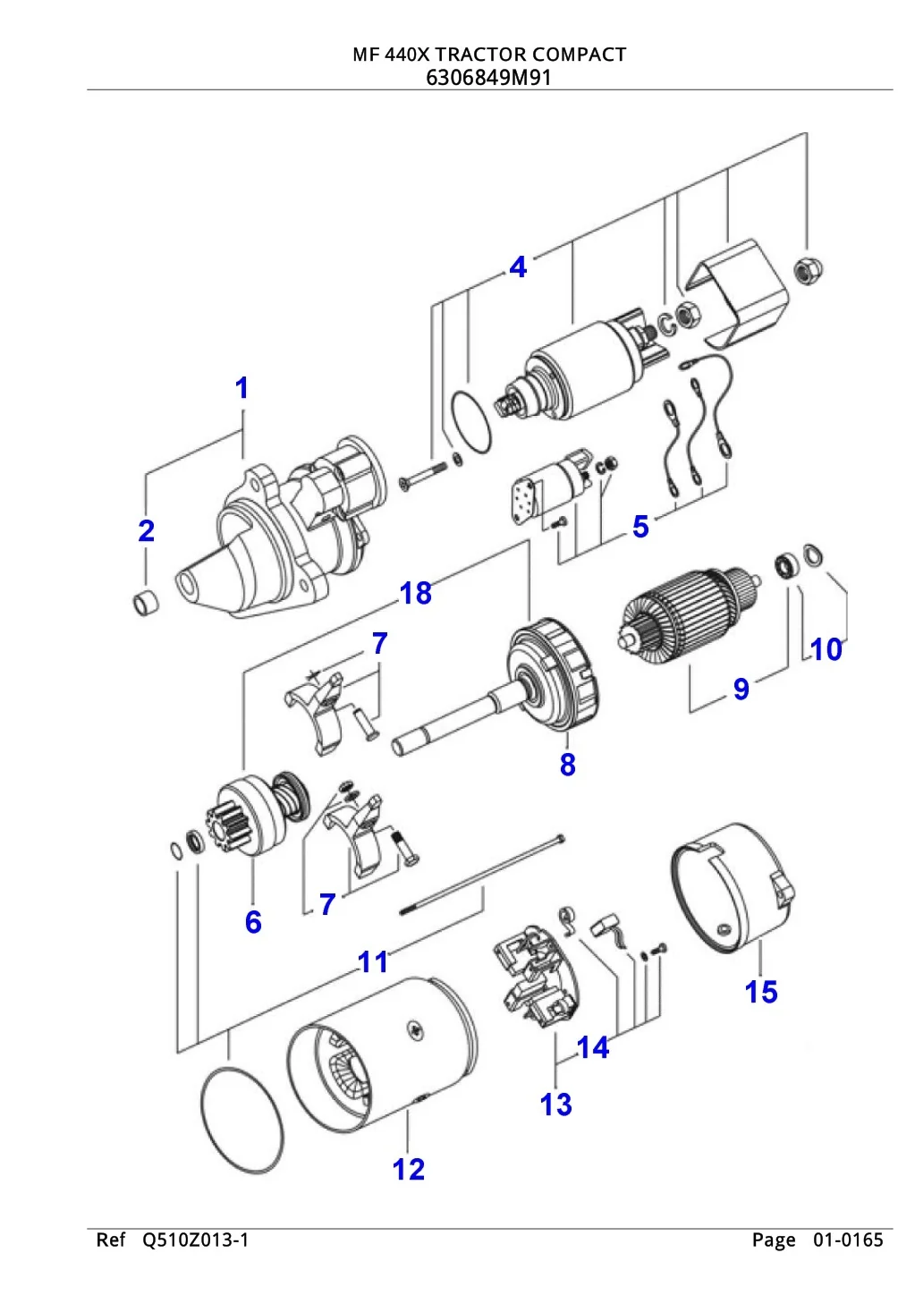 PPT - Massey Ferguson MF 440X COMPACT TRACTOR Parts Catalogue Manual ...