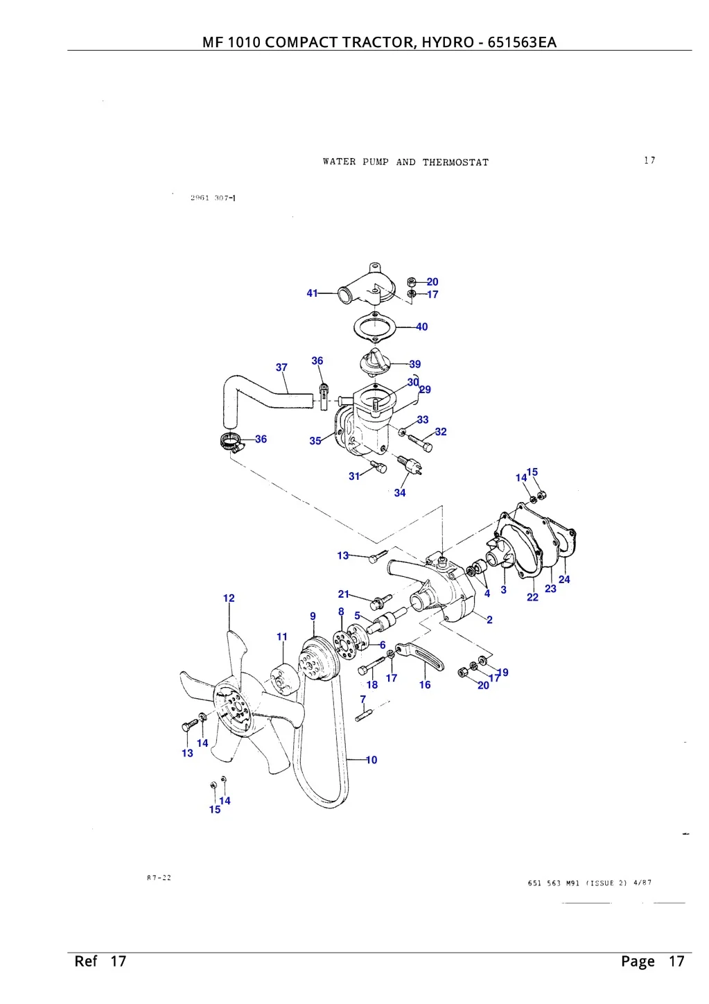 PPT - Massey Ferguson MF 1010 COMPACT TRACTOR (HYDRO) Parts Catalogue ...