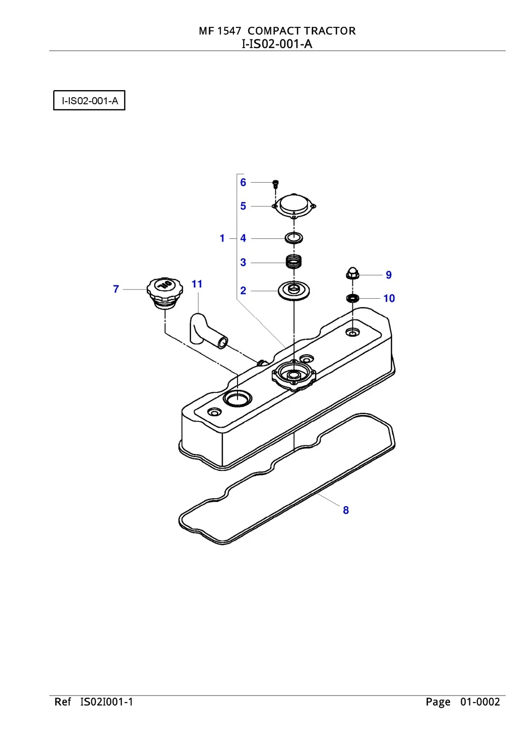 PPT - Massey Ferguson MF 1547 COMPACT TRACTOR Parts Catalogue Manual ...