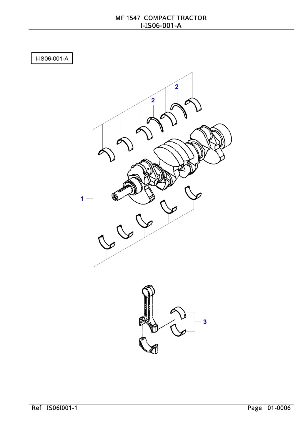 PPT - Massey Ferguson MF 1547 COMPACT TRACTOR Parts Catalogue Manual ...