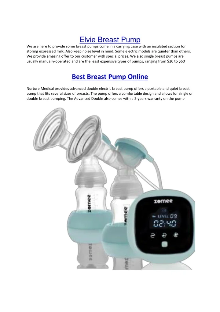 PPT - Elvie Breast Pump PowerPoint Presentation, free download - ID ...