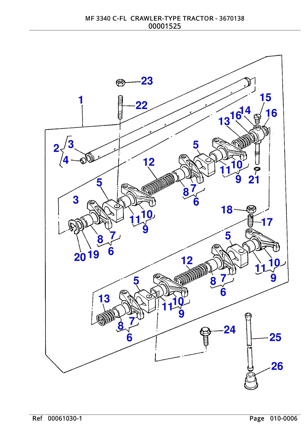 PPT - Massey Ferguson MF 3340 C-FL CRAWLER-TYPE TRACTOR Parts Catalogue ...