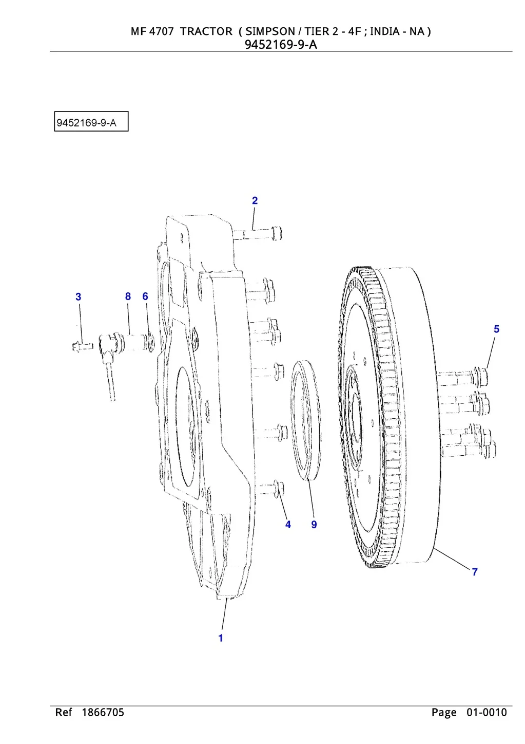PPT - Massey Ferguson MF4707 TRACTOR (SIMPSON TIER 2-4F ; INDIA-NA ...
