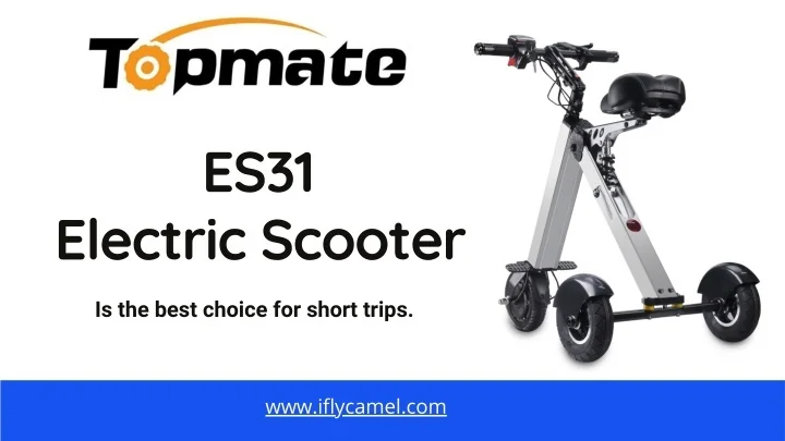 PPT - TopMate ES31 Electric Scooter. PowerPoint Presentation, free ...