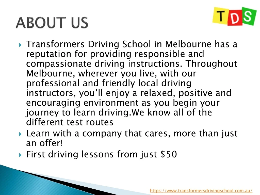 PPT - Driving School Melbourne PowerPoint Presentation, free download ...