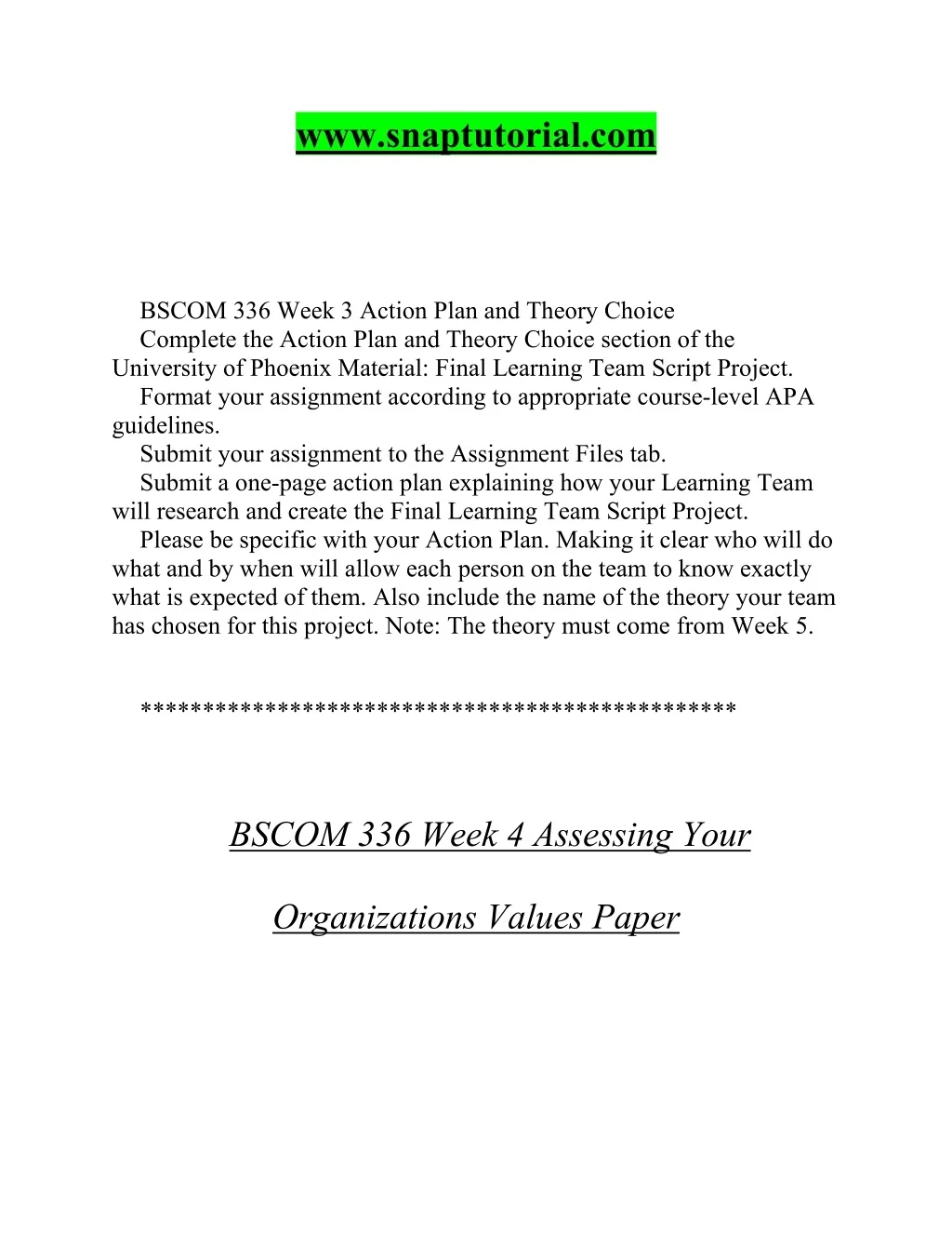 PPT - BSCOM 336 Inspiring Communication / snaptutorial.com PowerPoint Presentation - ID:10612425