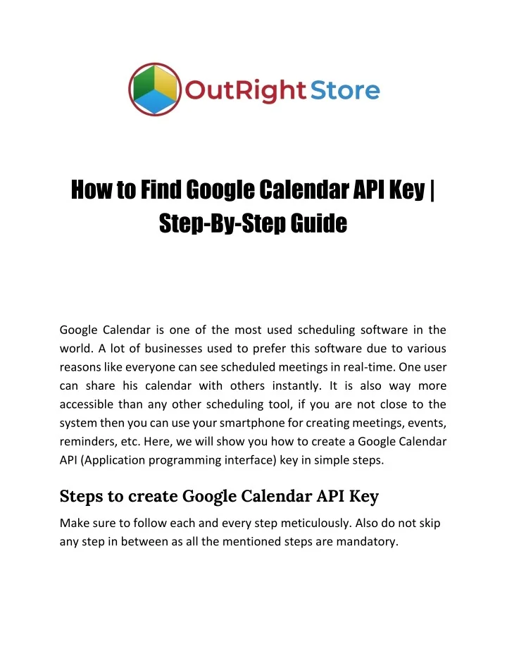 PPT - An ultimate guide on Google Calendar API PowerPoint Presentation ...