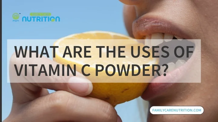PPT - Vitamin C Powder PowerPoint Presentation, free download - ID:10612665