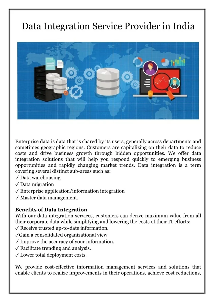 PPT - Data Integration Service Provider PowerPoint Presentation, free ...
