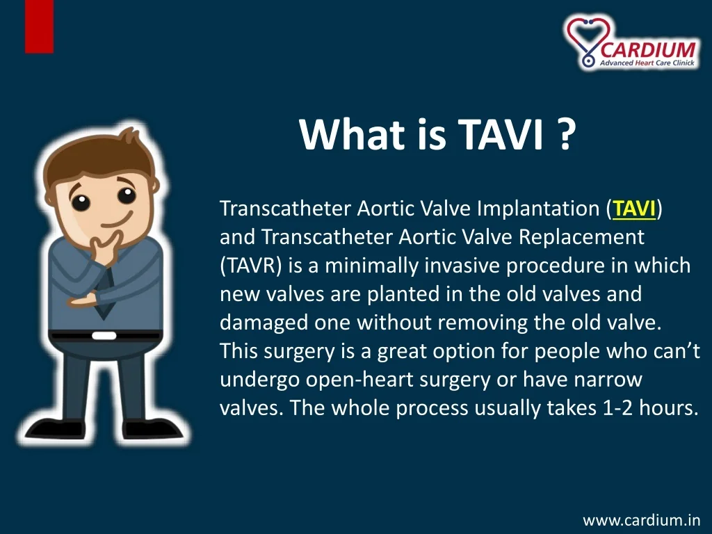 PPT - Transcatheter Aortic Valve Implantation (TAVI) | Surgical ...