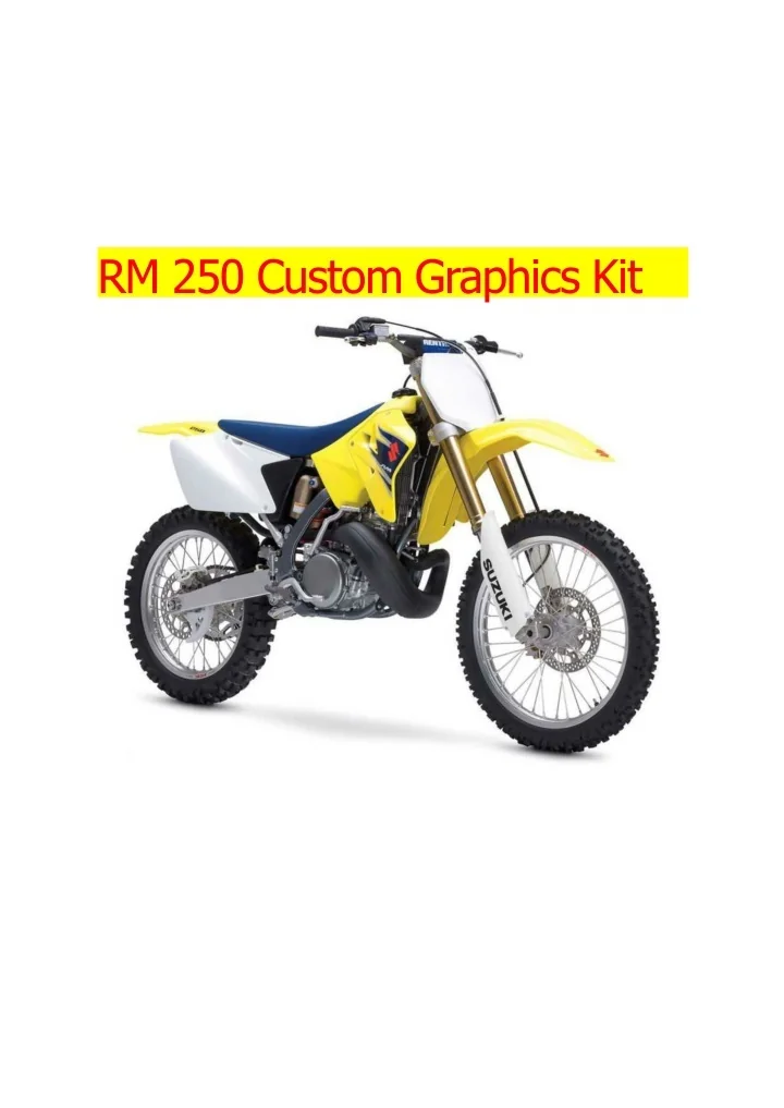PPT - RM 250 Custom Graphics Kit PowerPoint Presentation, free download ...