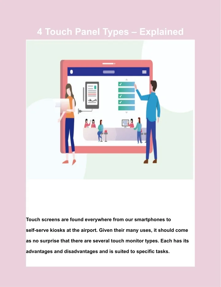 PPT - 4 Touch Panel Types – Explained PowerPoint Presentation, free ...