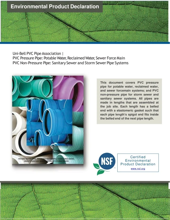 PPT - Environmental Product Declaration PowerPoint Presentation, free ...