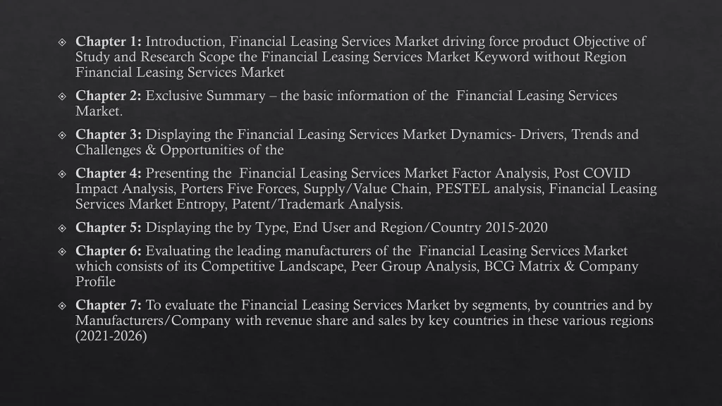 PPT - Financial Leasing Services Market PowerPoint Presentation, free ...